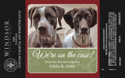 Pointer Ridge Wines - NorCal GSP Rescue